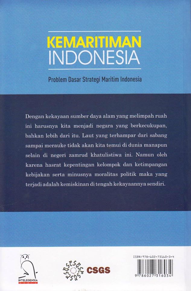 Kemaritiman Indonesia ; Problem Dasar Strategi Maritim Indonesia ...