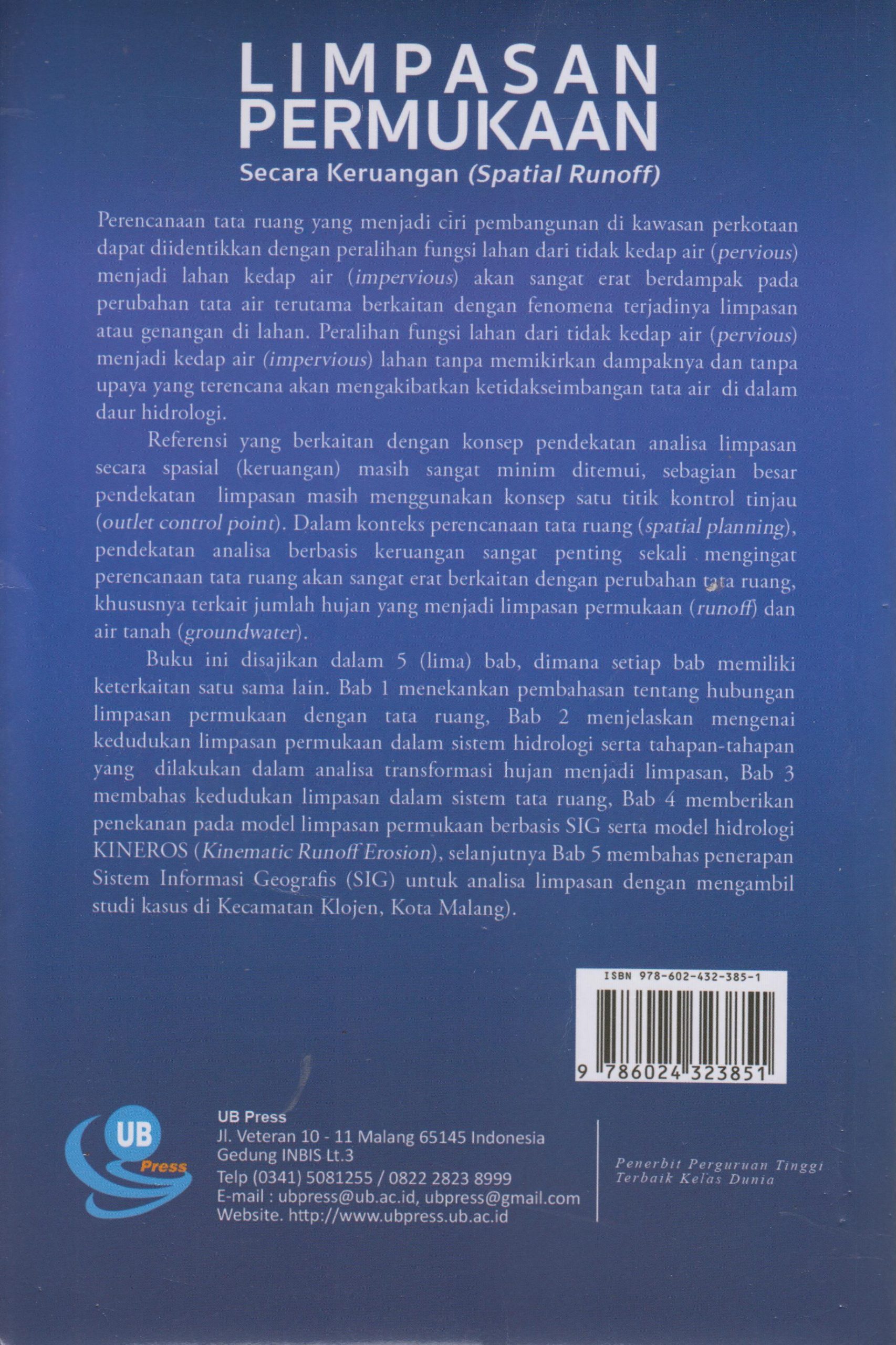 Limpasan Permukaan Secara Keruangan (Spatial Runoff) | Istana Agency