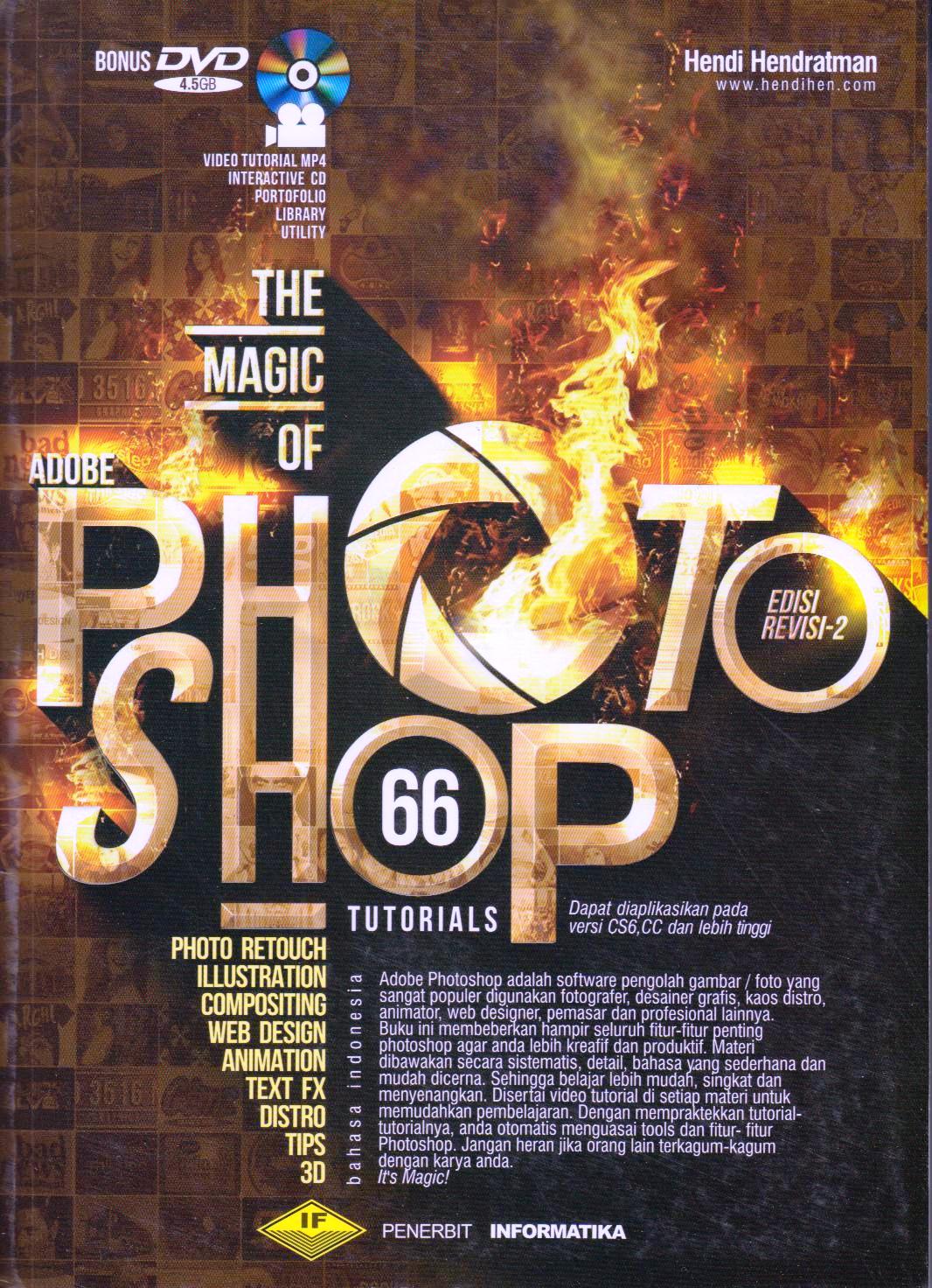 The Magic Of Adobe Photoshop 66 Total Tutorials EDISI REVISI KEDUA ...