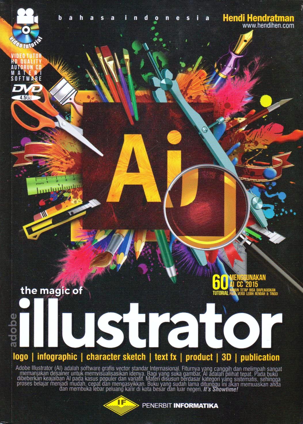 The Magic Of Adobe Illustrator + DVD | Istana Agency